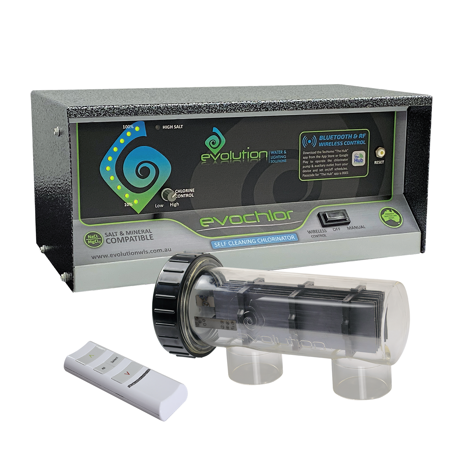 Evochlor Wireless Chlorinator - Evolution Water and Lighting Solutions